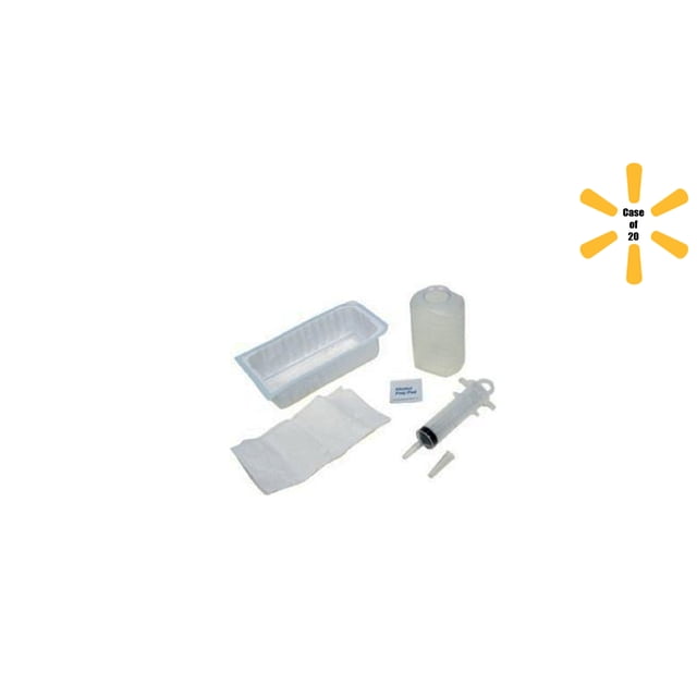 McKesson Select Sterile Irrigation Tray, Case of 20 - 100122 - Walmart ...