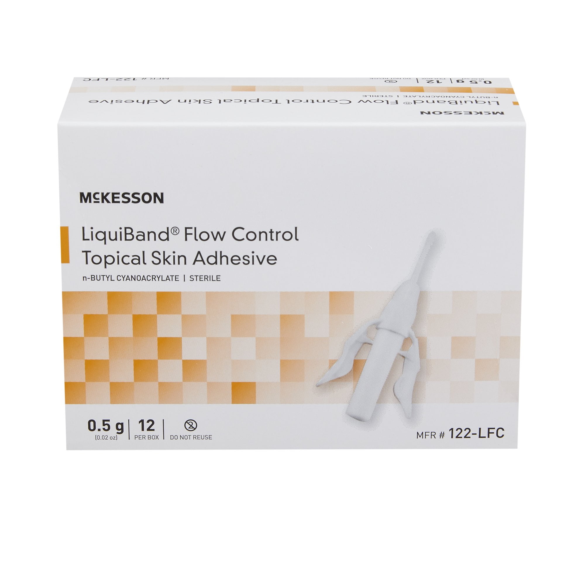 McKesson Skin Adhesive LiquiBand Flow Control 0.5 mL Liquid Precision ...