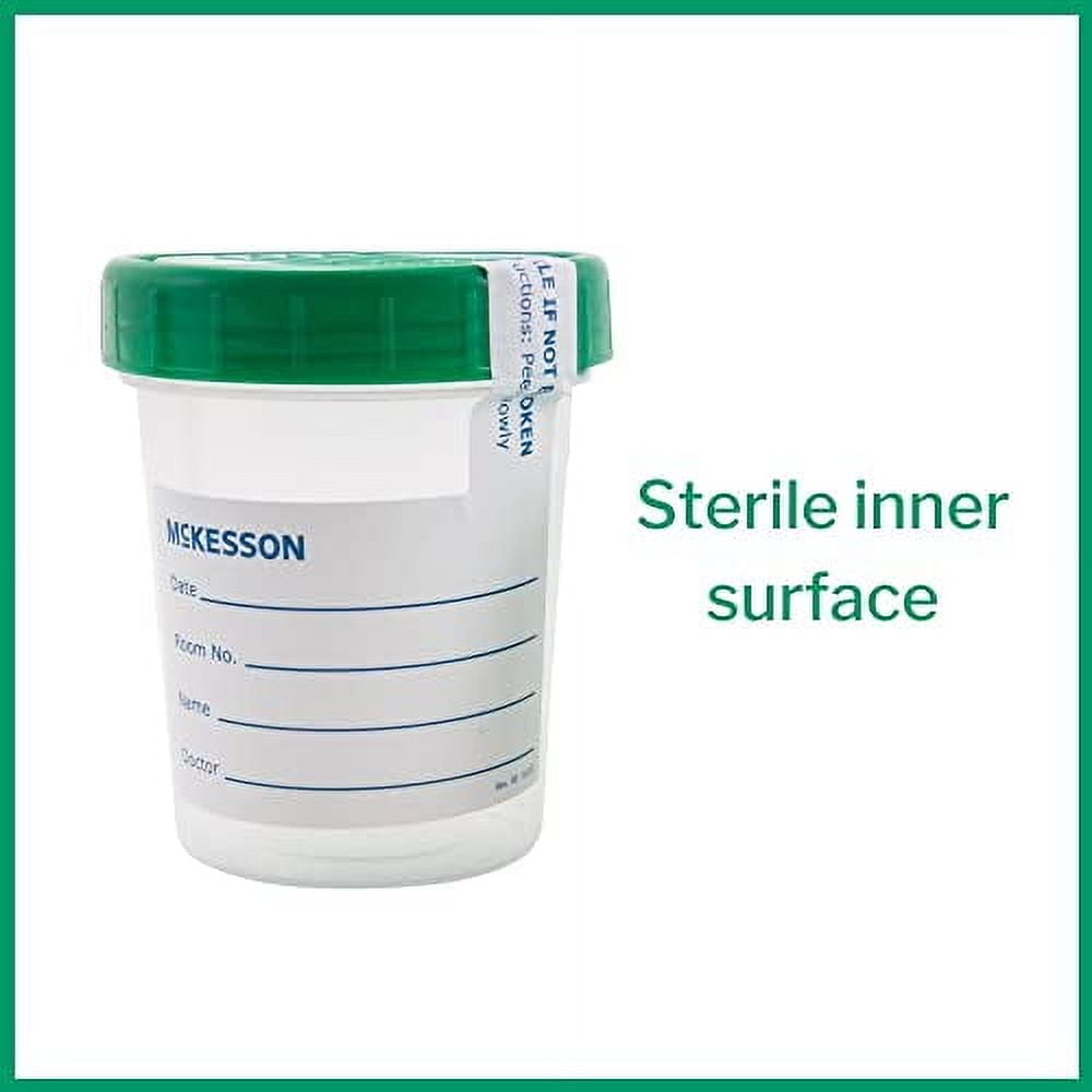 McKesson Specimen Cups with Lids, Urine / Pee Cups, Sample Containers ...