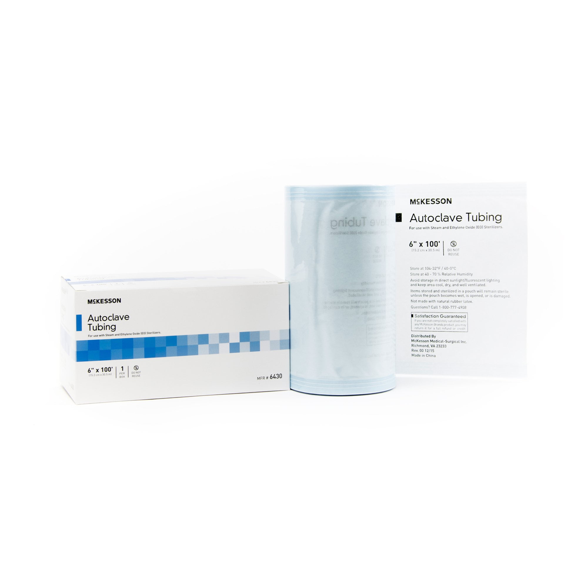 McKesson Sterilization Tubing For Steam and Ethylene Oxide (EO ...