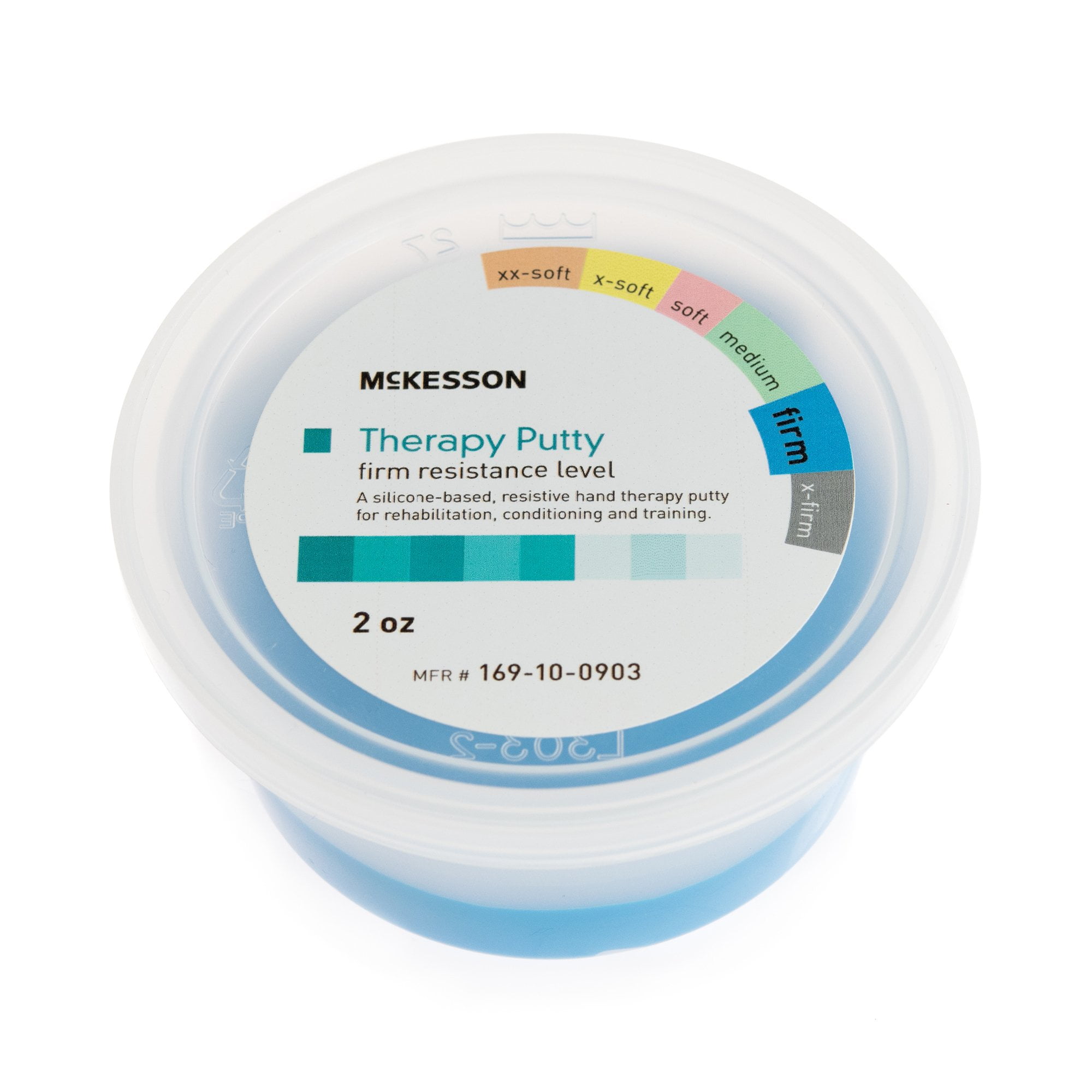 McKesson Therapy Putty for Grip Strength - Blue, Firm Resistance, 2 oz ...
