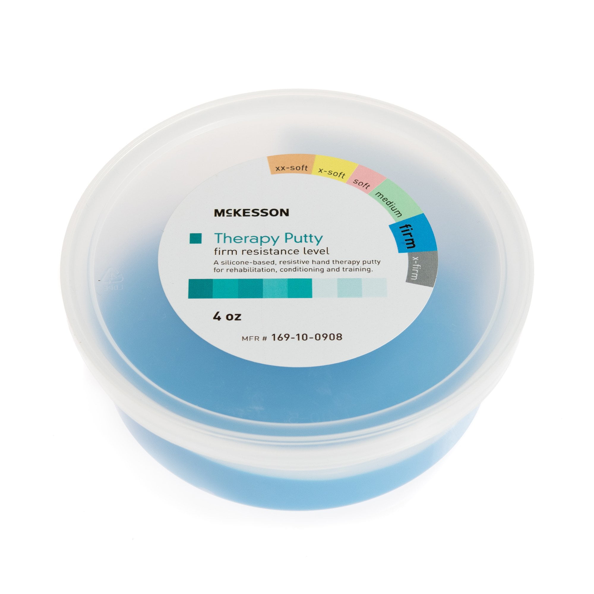 McKesson Therapy Putty for Grip Strength - Blue, Firm Resistance, 4 oz ...