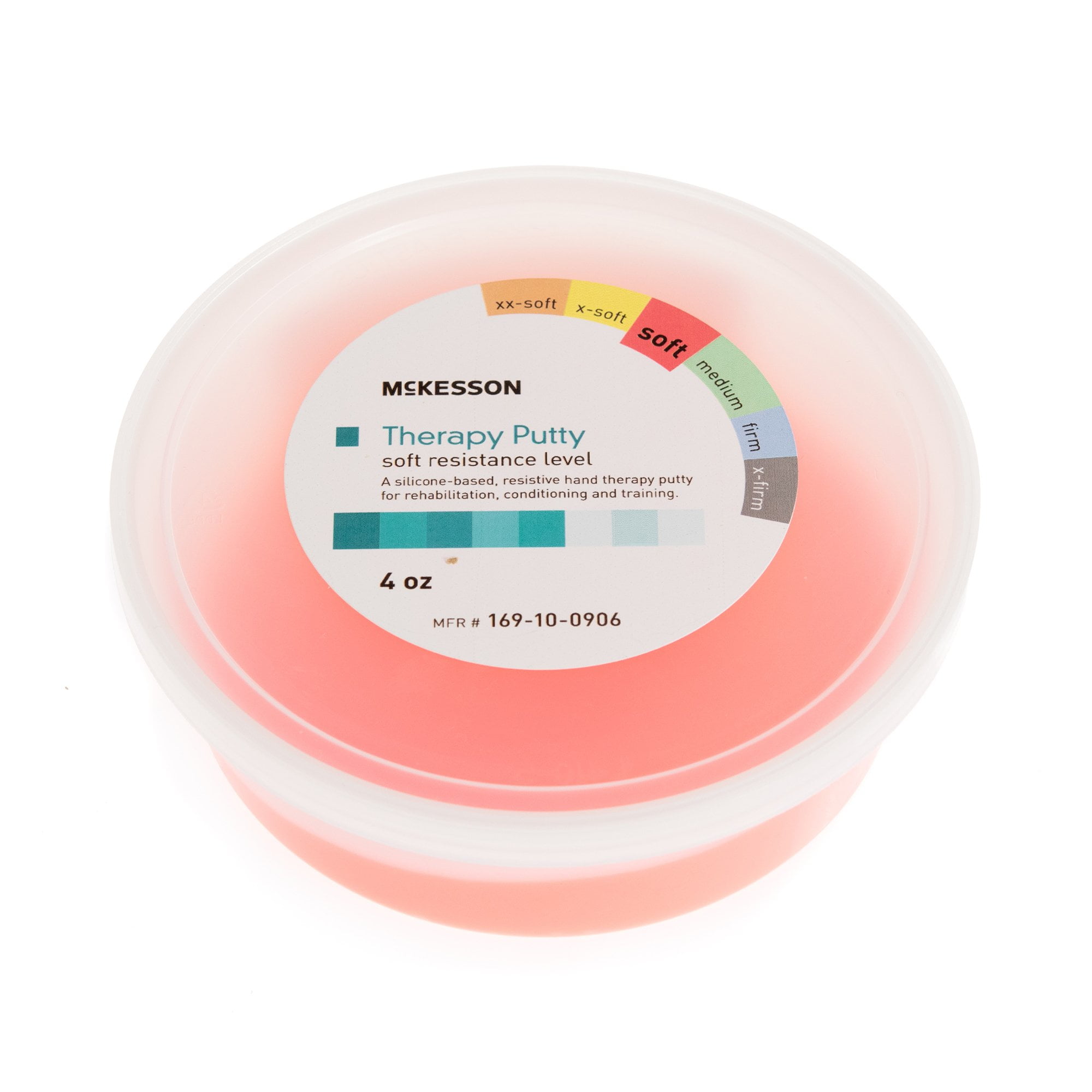 McKesson Therapy Putty for Grip Strength - Red, Soft Resistance, 4 oz ...