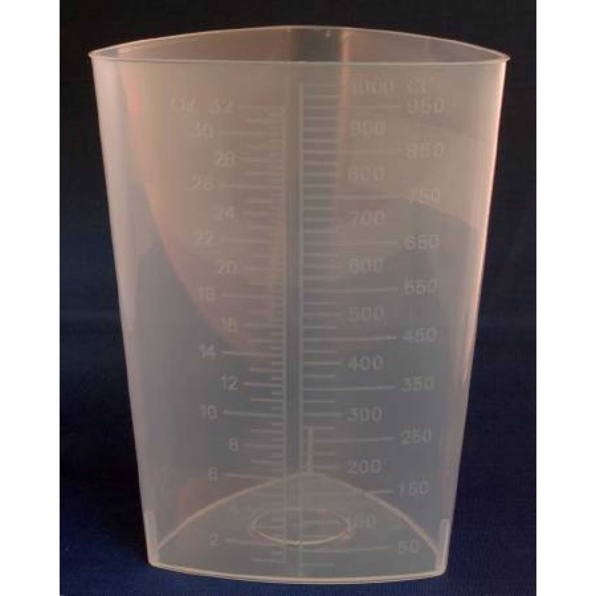 McKesson Triangular Graduated Container, Polypropylene, 32 oz., 1 Count ...
