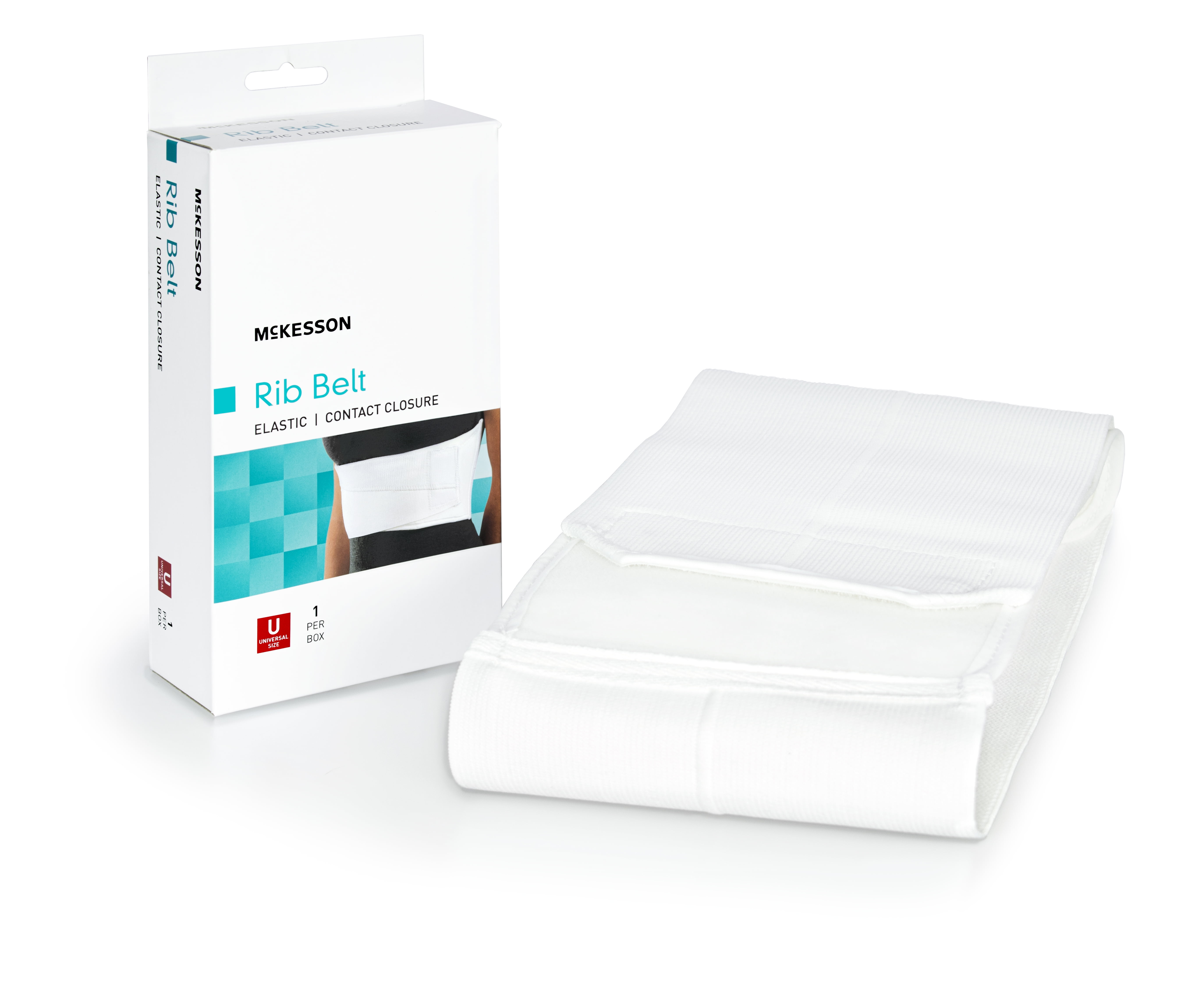McKesson Universal Rib Belt, Reusable Abdominal Support, 28 in. to 50 ...