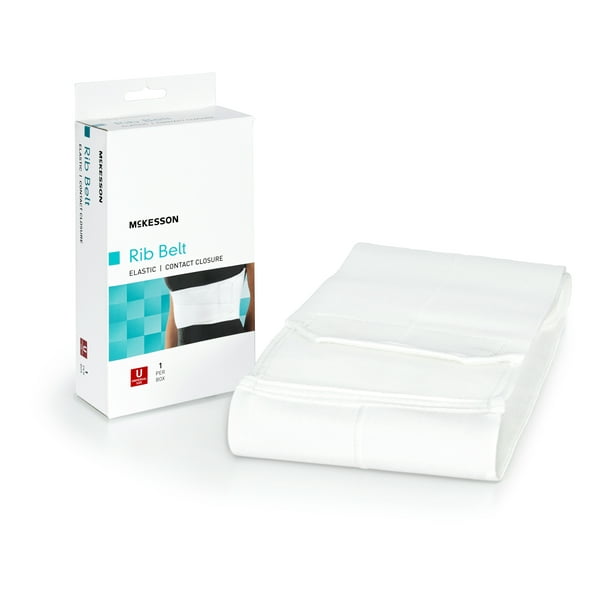 McKesson Universal Rib Belt, Reusable Abdominal Support, 28 in. to 50 ...