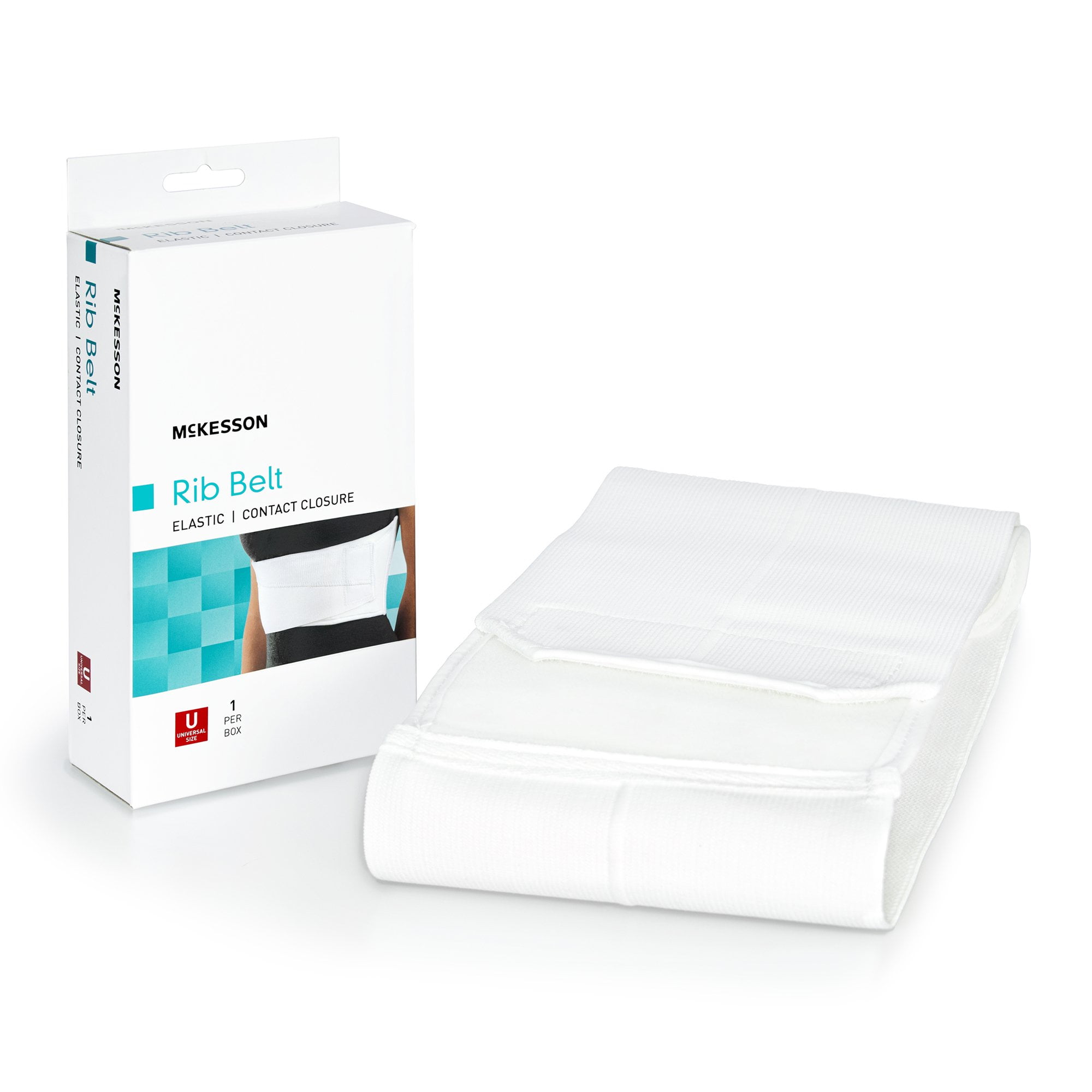 McKesson Universal Rib Belt, Reusable Abdominal Support, 28 in. to 50 ...
