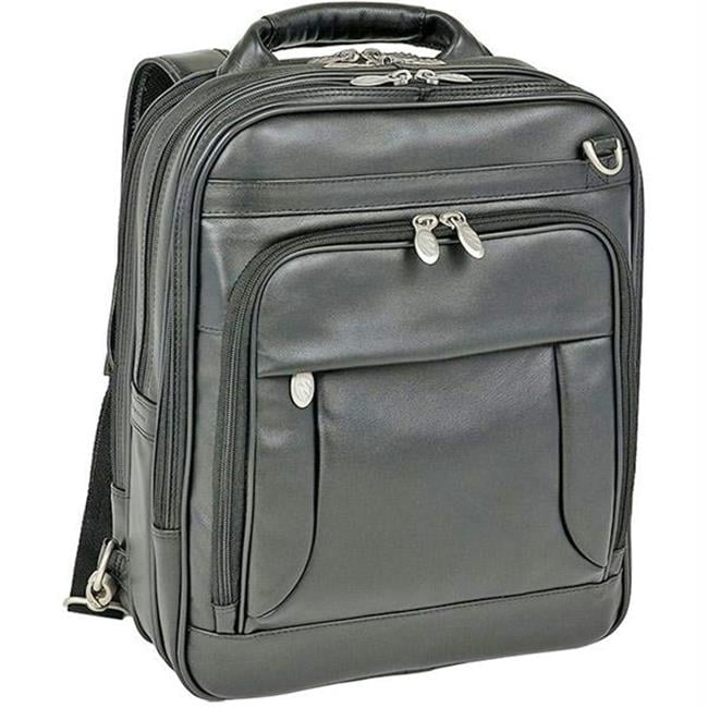 McKlein 15.4 Inch Lincoln Park 3-Way Leather Computer Brief Pack ...