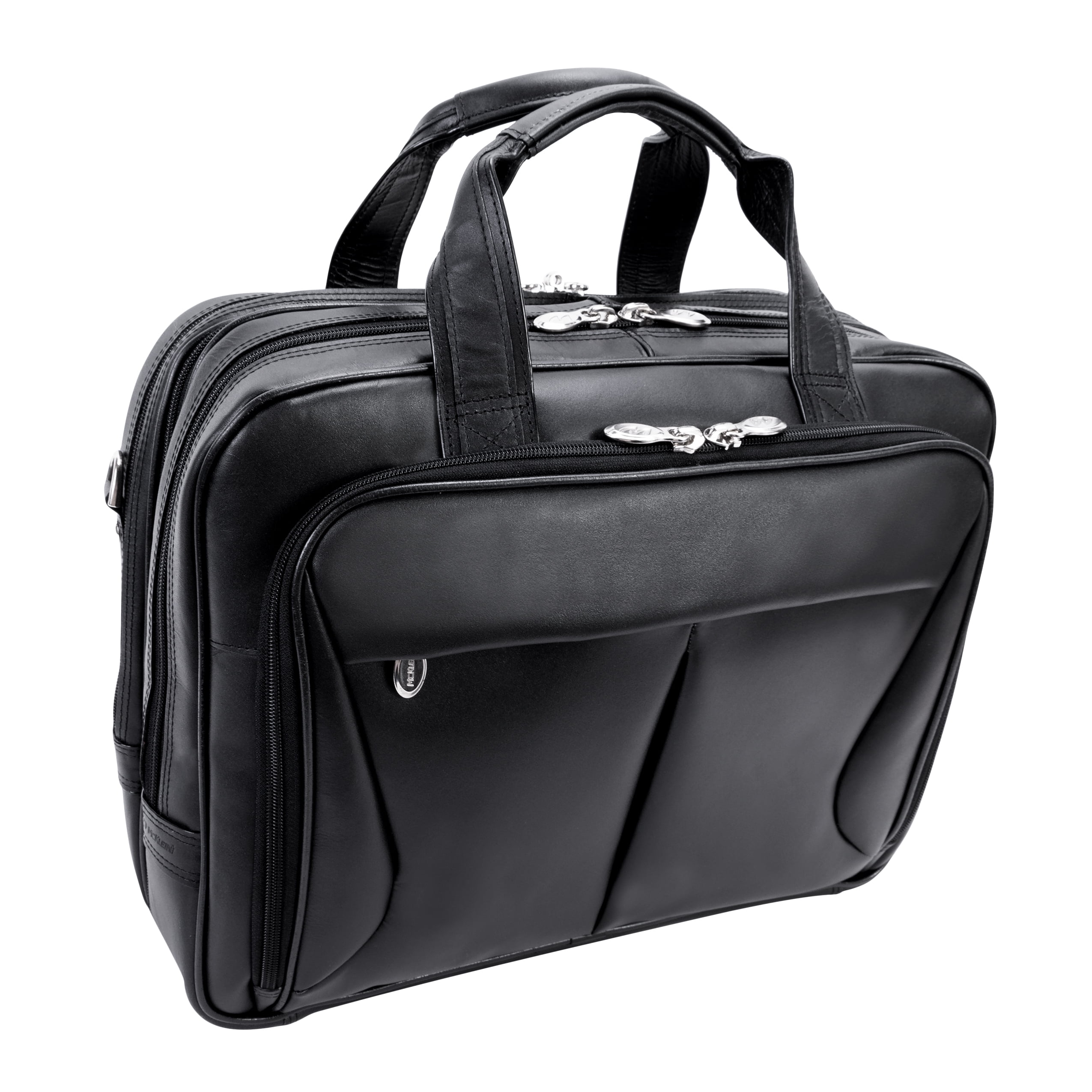McKlein PEARSON, Expandable Double Compartment Laptop Briefcase, Top ...