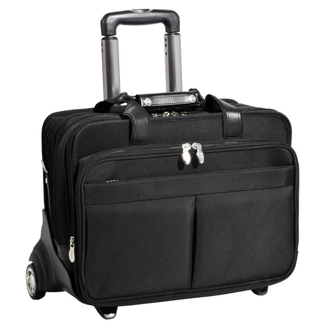 McKlein ROOSEVELT, Patented Detachable Wheeled Laptop Briefcase, Tech ...