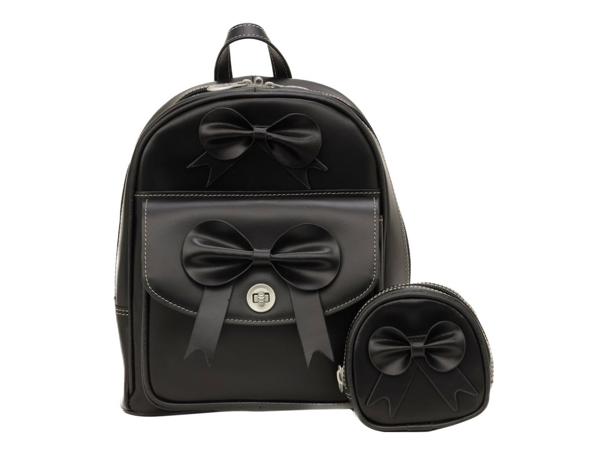 McKleinUSA ACADIA Leather Mini Bow Backpack - Walmart.com