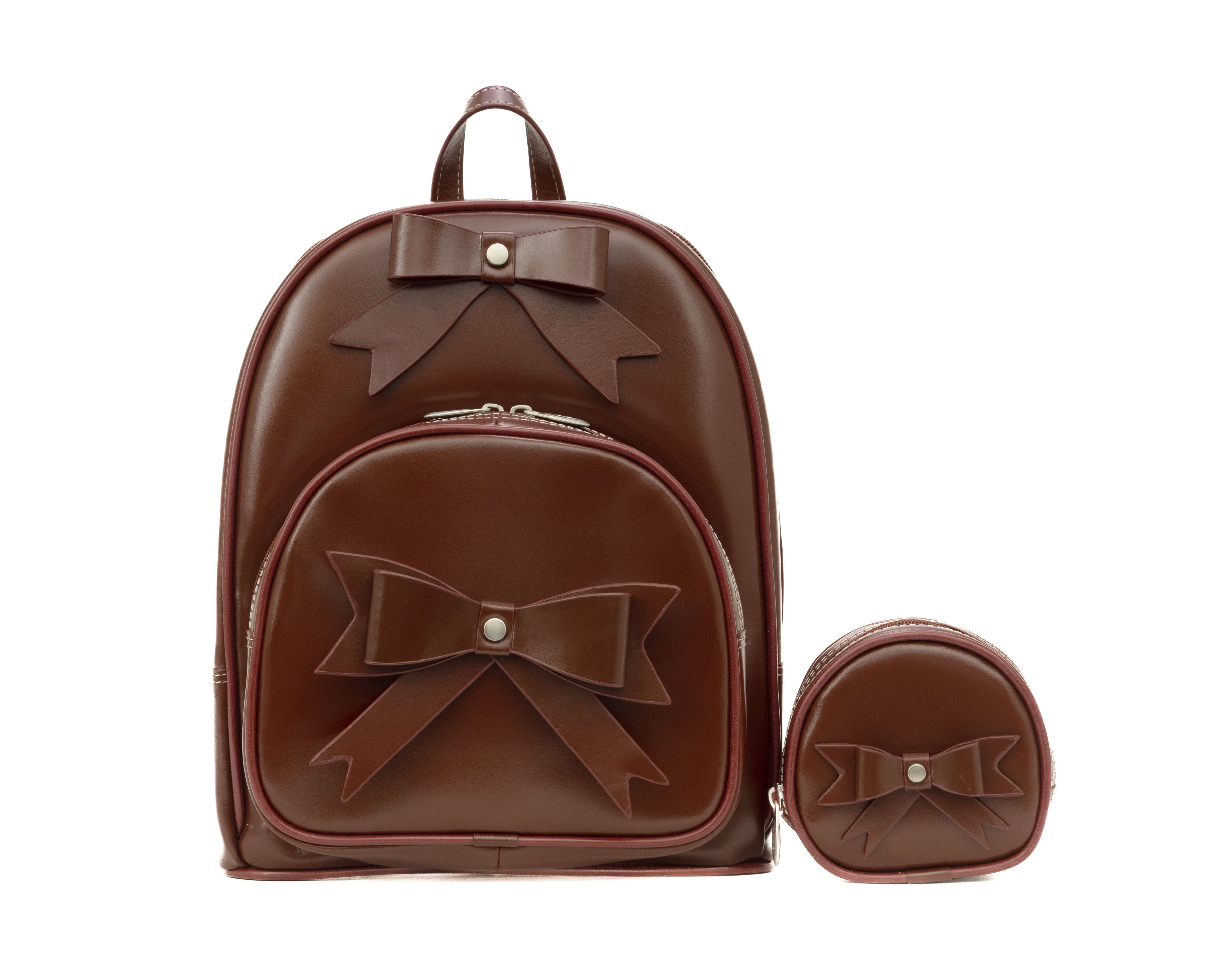 Leather Bow Backpack - Walmart.com