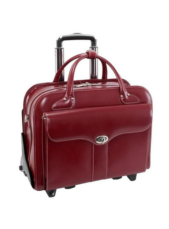 Leather Rolling Briefcases
