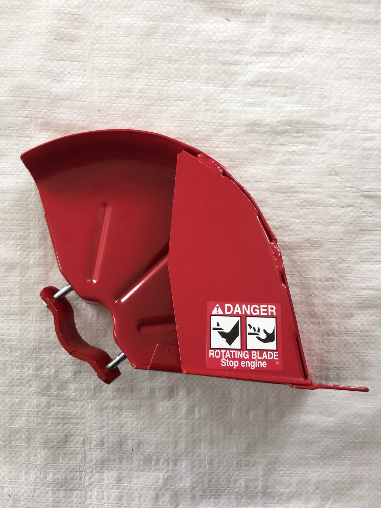 McLane Lawn Edger Metal Blade Guard Complete Part#: 2064 (2042 / 2040 ...
