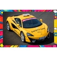 McLaren 540C British GT Safety Car 300 - Pop Art Edition | 12x18 Inch ...