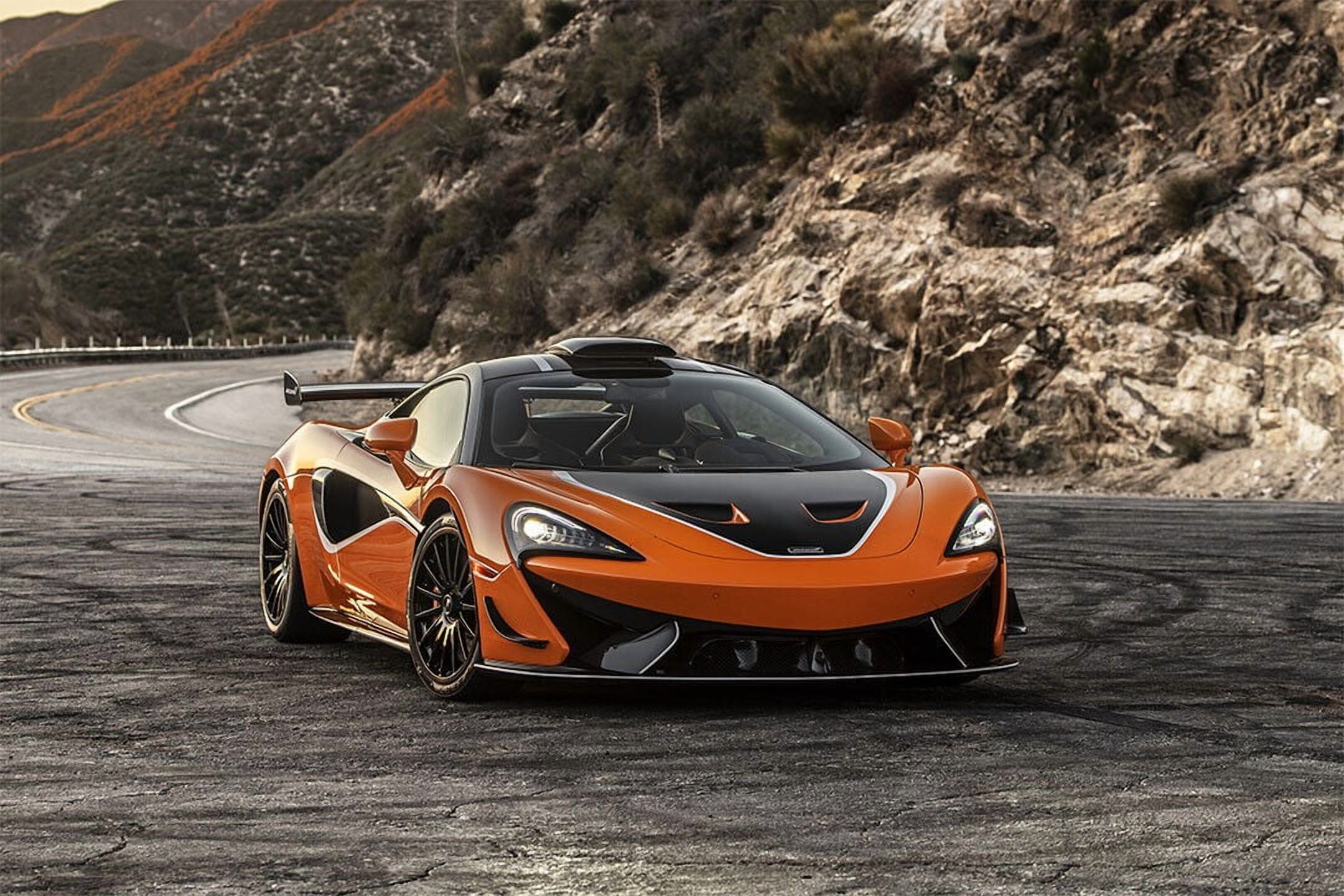 McLaren 620R Sport Series Powerful Car Wall Poster - 24x36 Inch ...
