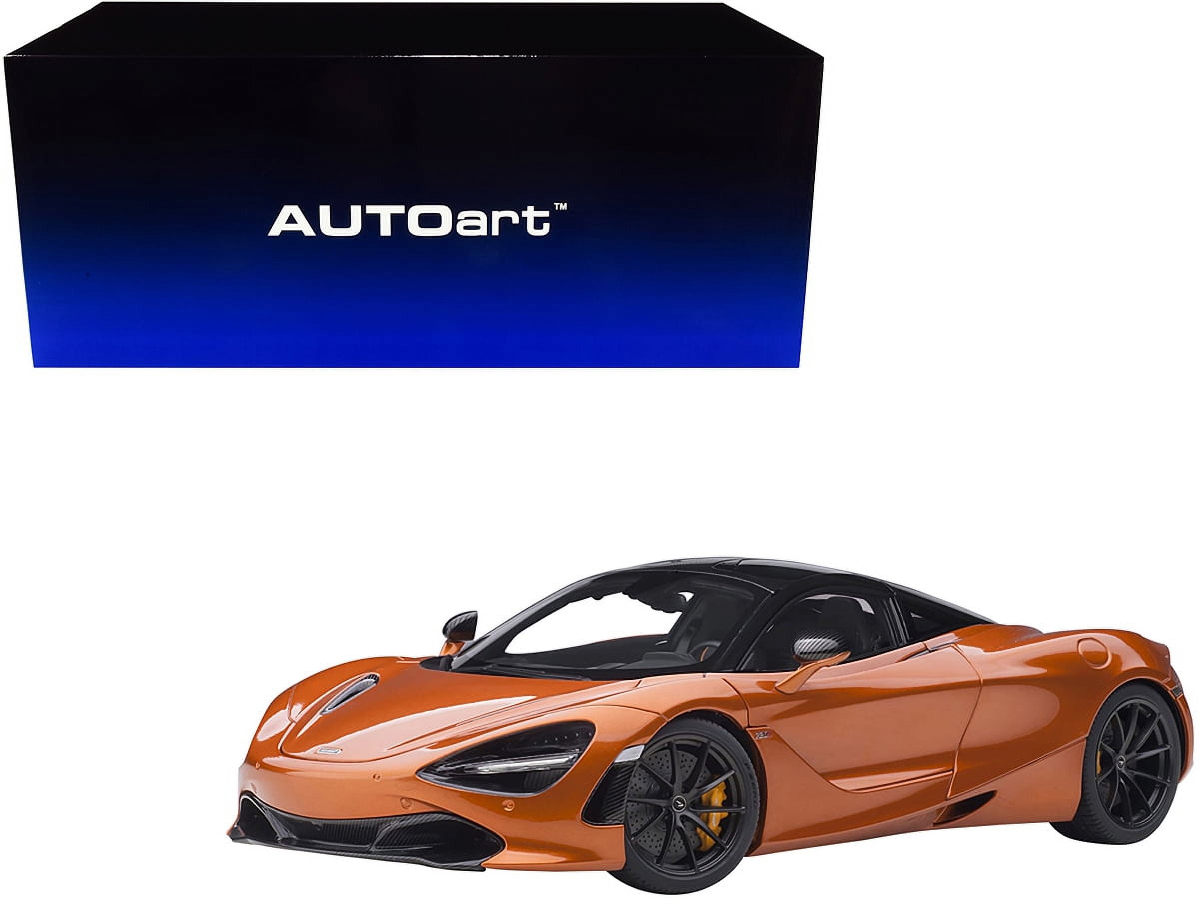 McLaren 720S Azores Orange Metallic with Black Top and Carbon Accents 1 ...
