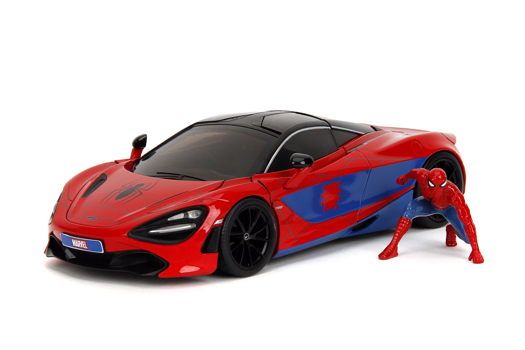 McLaren 720S w/Spider-Man Diecast Figure, "Marvel Spider-Man" - Jada ...