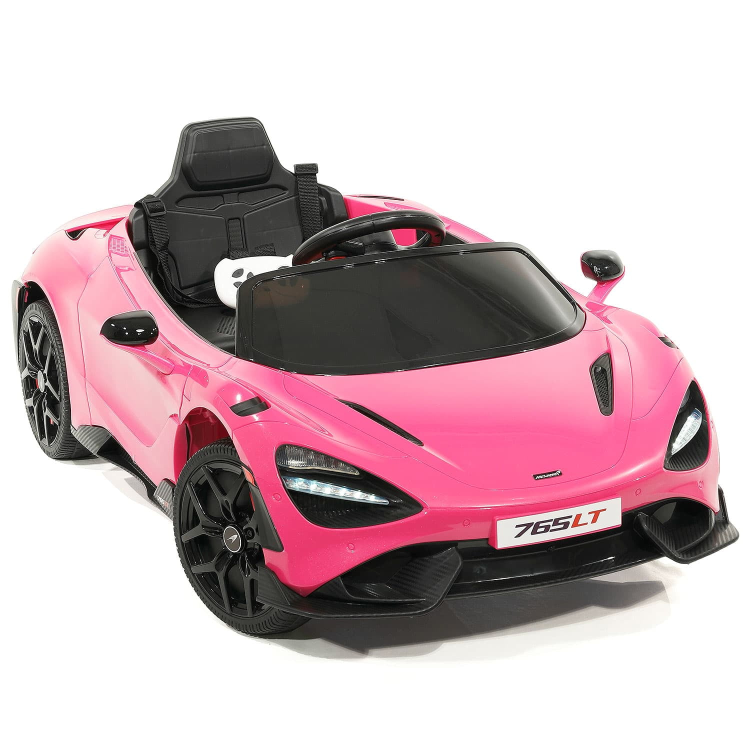 McLaren 765LT 12V Kids Ride-On Car with R/C Parental Remote (Pink ...