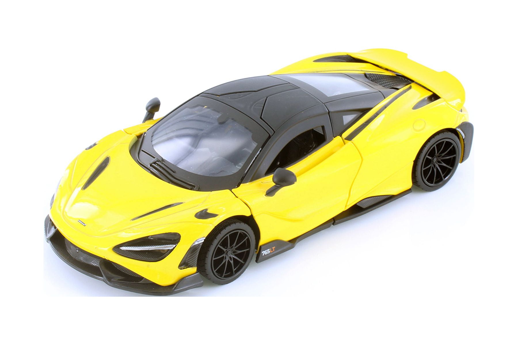 McLaren 765LT, Yellow - Showcasts 68276D - 1/24 Scale Diecast Model Car ...