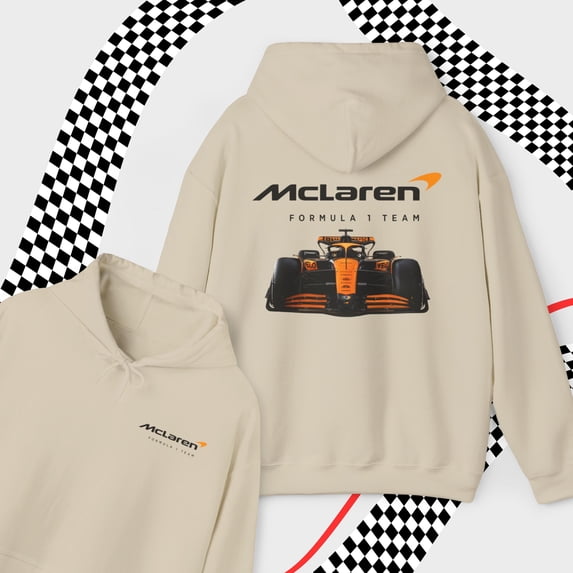 McLaren F1 2025 Hoodie: Lando Norris & Oscar Piastri Racing Team ...