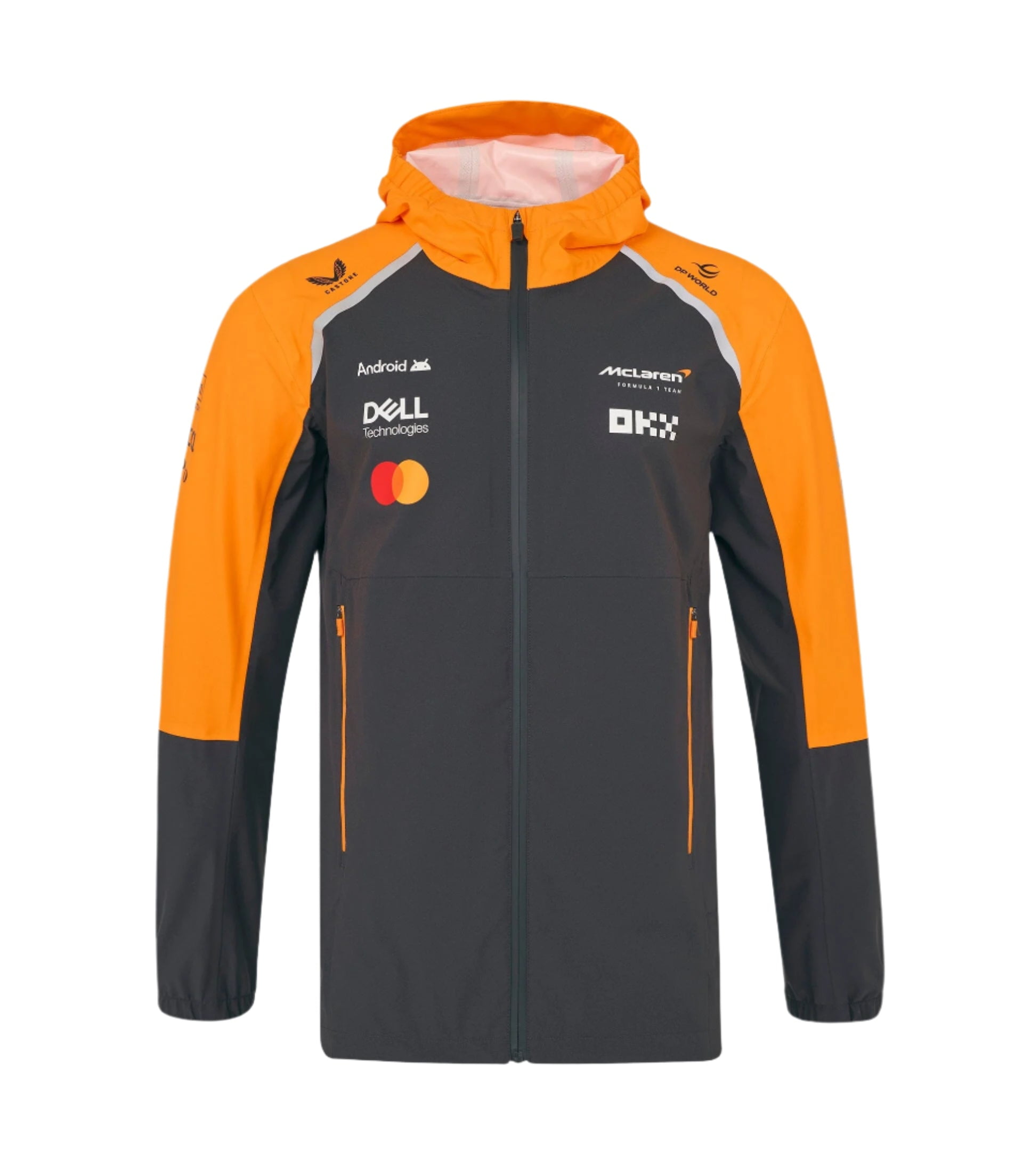 McLaren F1 2025 Team Lightweight Rain Jacket - Phantom - Walmart.com