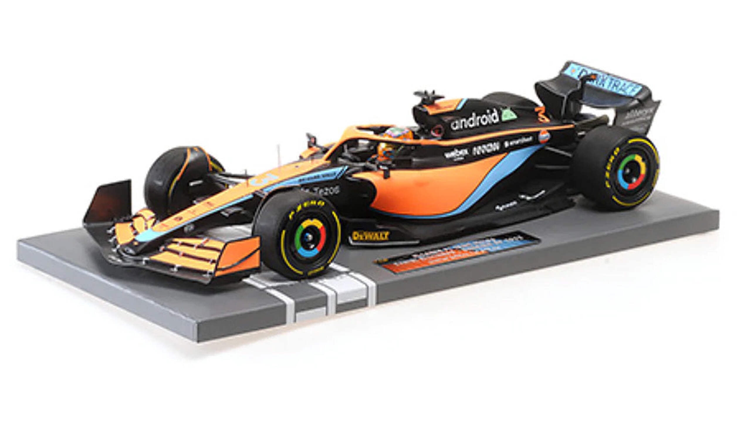 MINICHAMPS 1/18 - MCLAREN MCL36 - Bahrain GP 2022 (D. Ricciardo ...