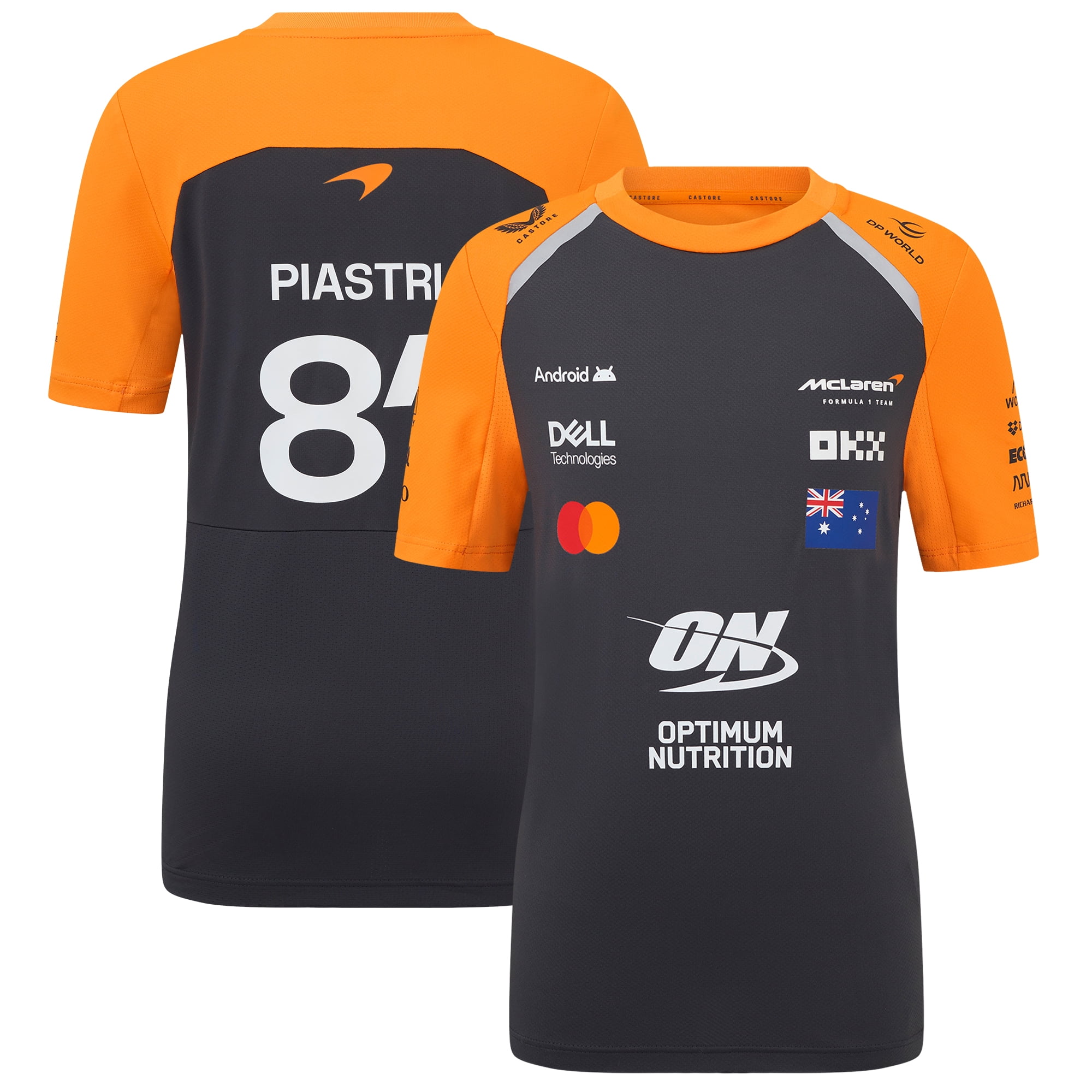 Youth McLaren Oscar Piastri Anthracite/Orange McLaren F1 Team 2025 ...