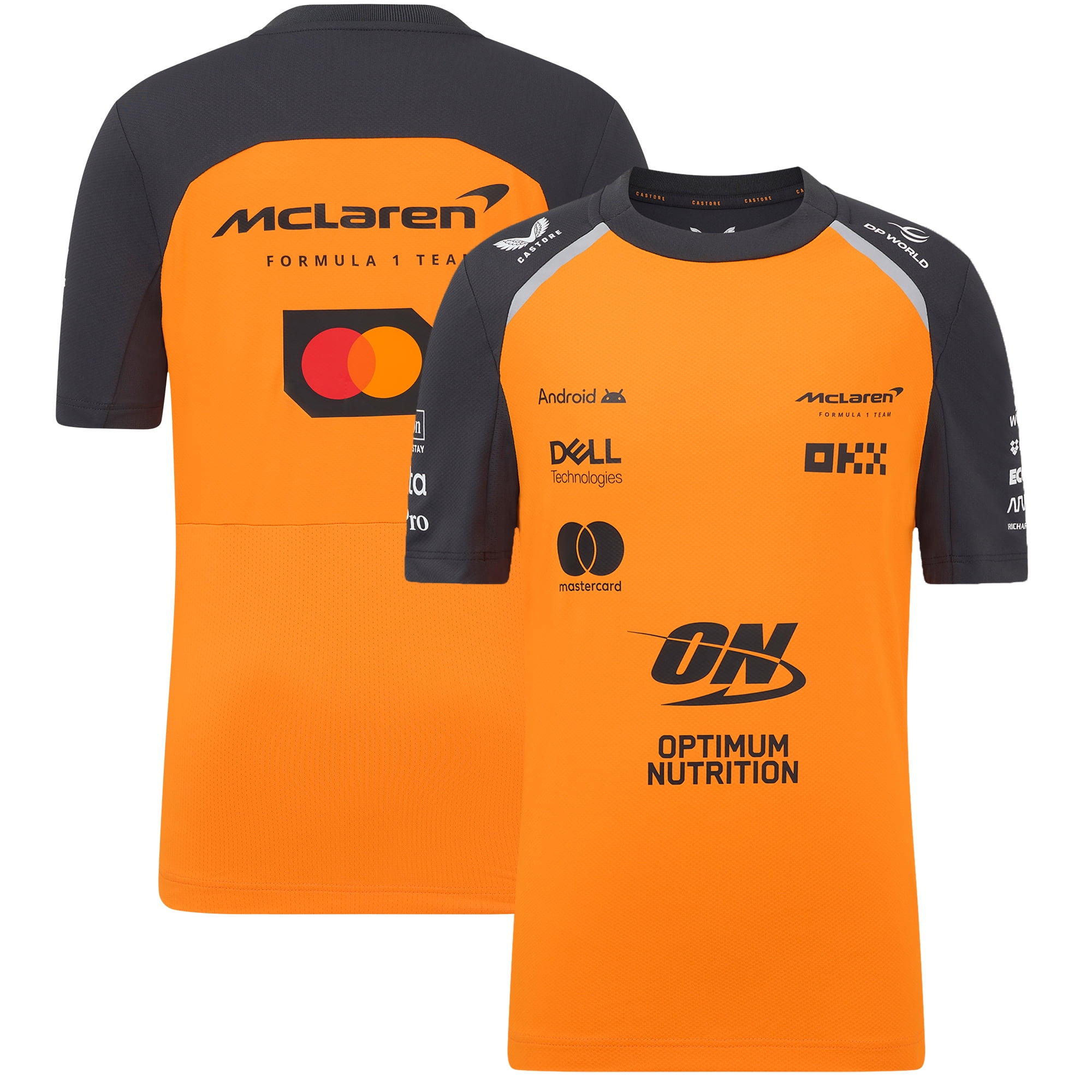Youth McLaren Orange/Anthracite McLaren F1 Team 2025 Replica Set Up T ...