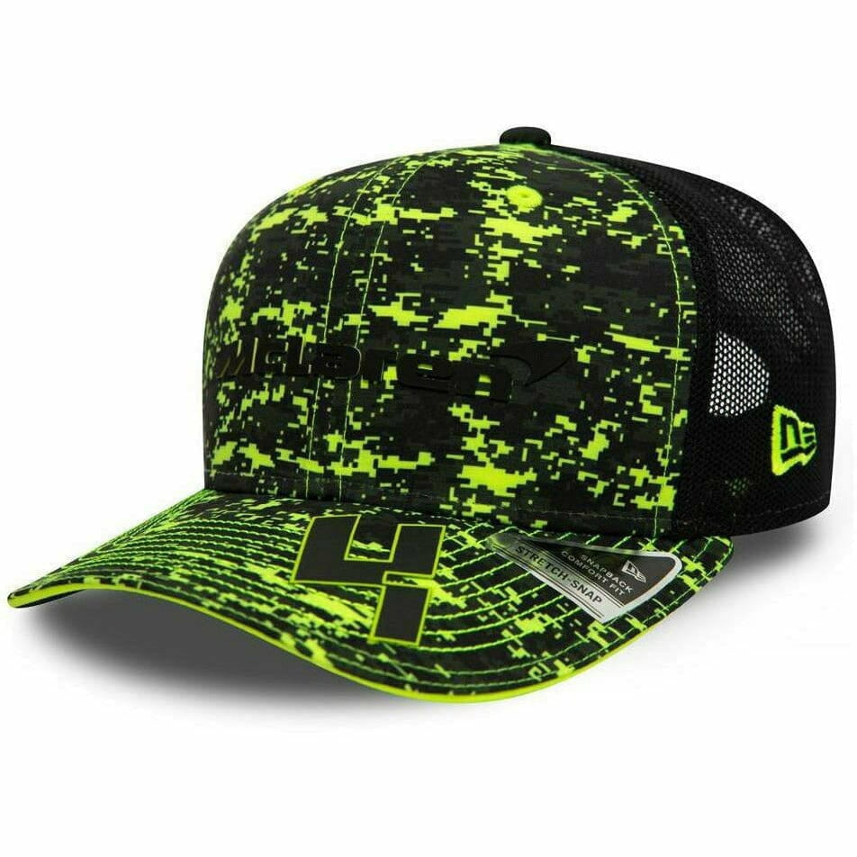 McLaren F1 Lando Norris Glitch New Era 9Fifty Trucker Baseball Hat ...