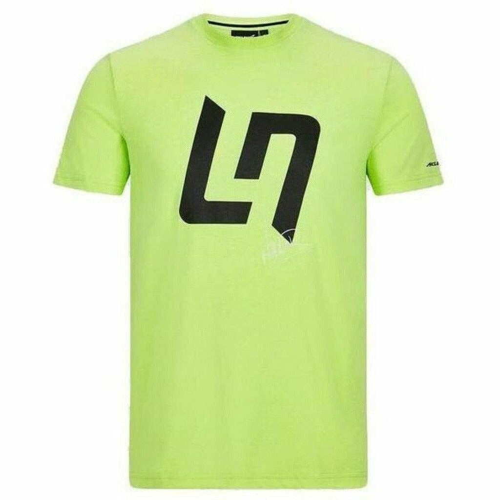 McLaren F1 Lando Norris Men's T-Shirt Black/Neon - Walmart.com