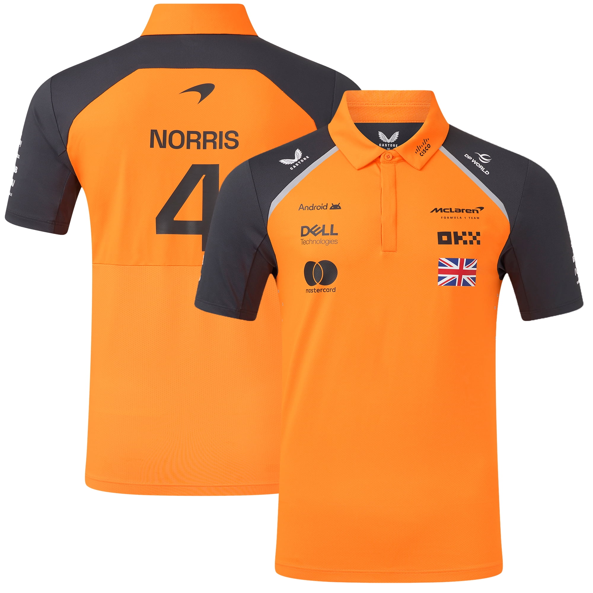 Men's McLaren Lando Norris Orange/Anthracite McLaren F1 Team 2025 ...