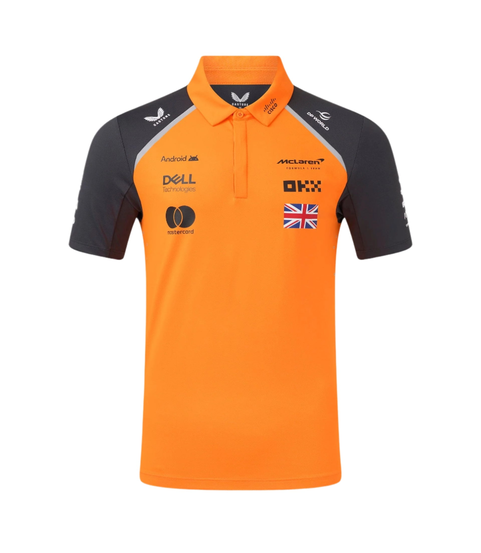 McLaren F1 Men's 2025 Lando Norris Team Drivers Polo - Papaya - Walmart.com