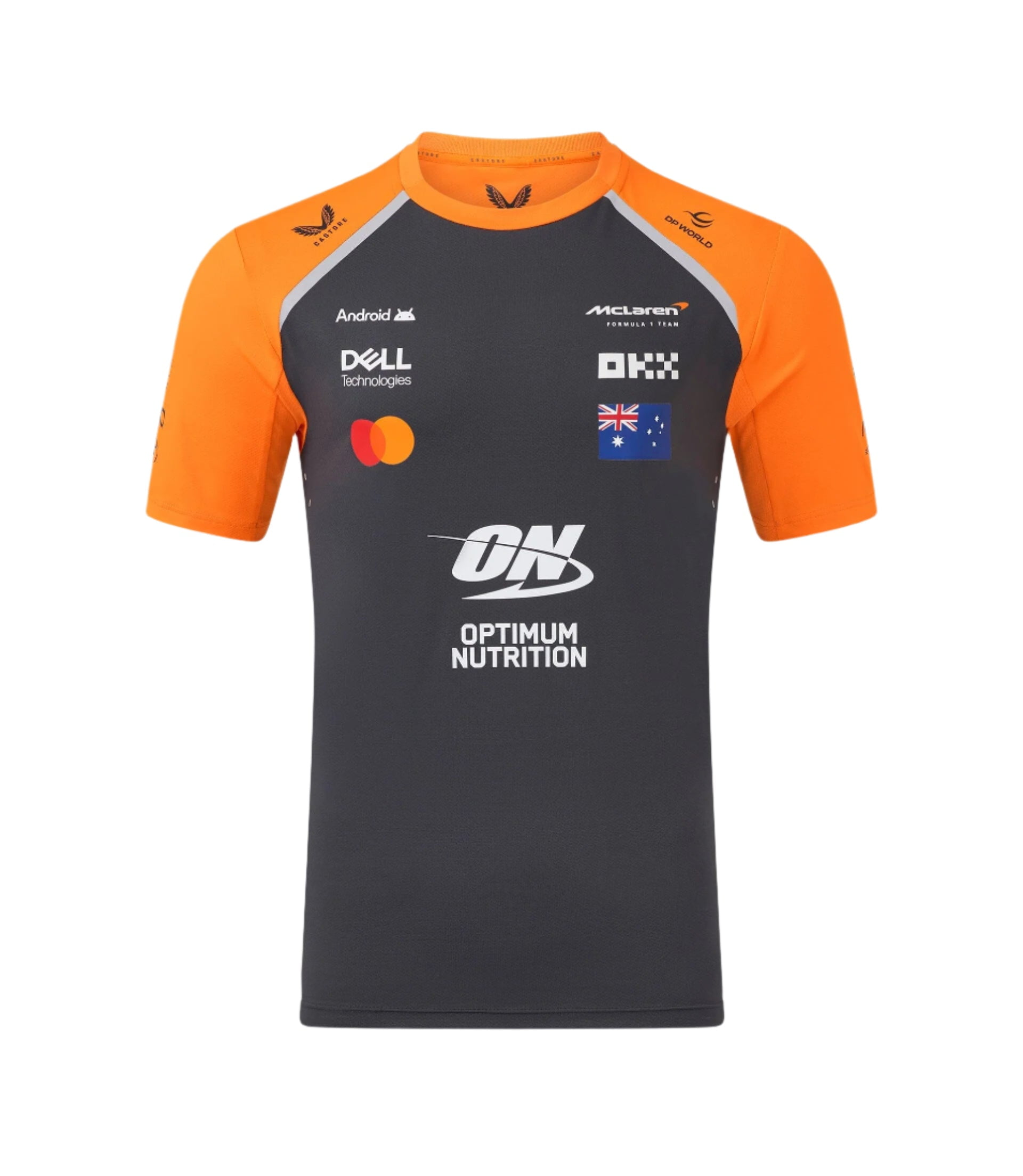 McLaren F1 Men's 2025 Oscar Piastri Team Set Up T-Shirt - Papaya ...