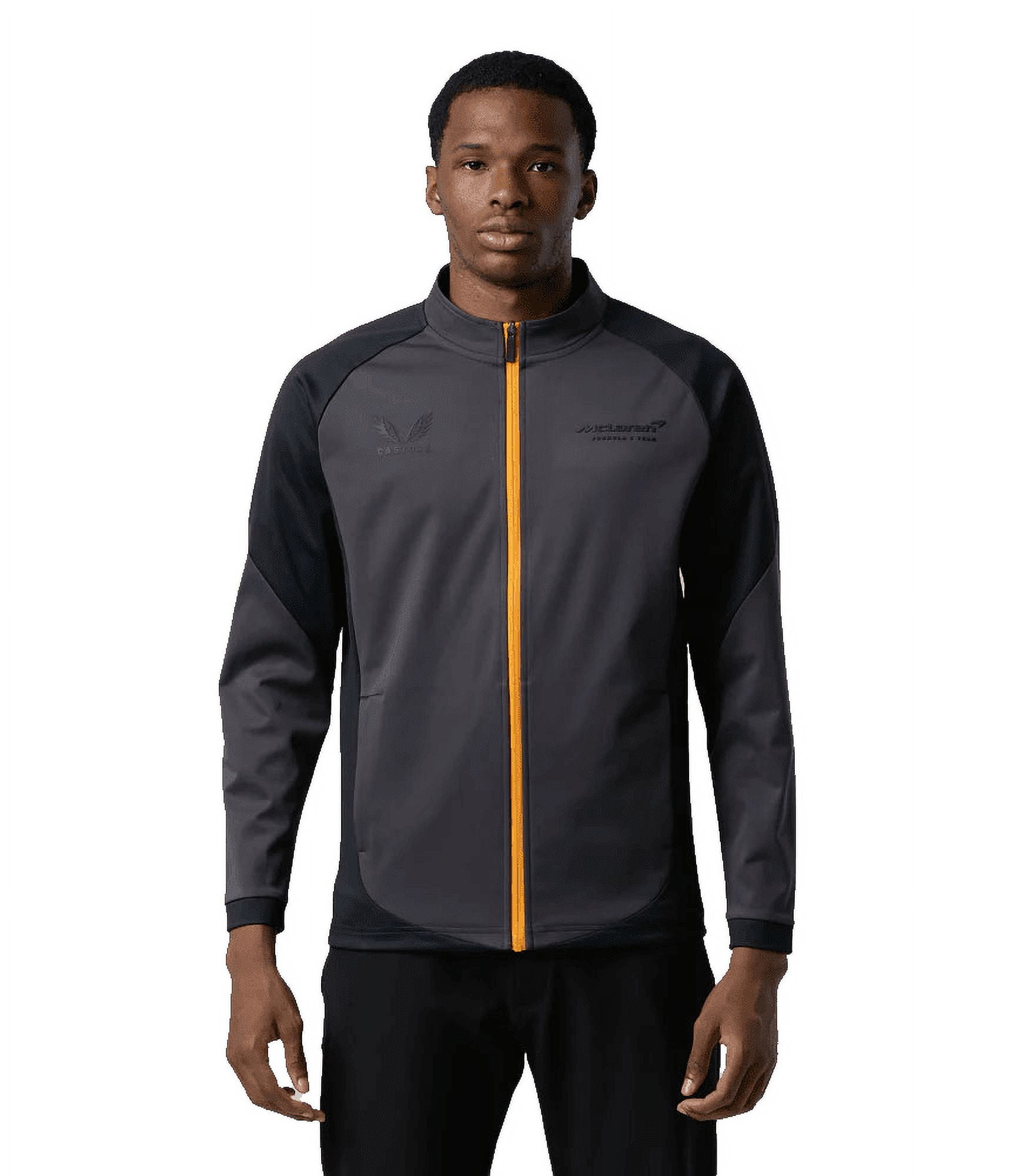 McLaren F1 Men's Active Dual Brand Softshell Jacket - Phantom - Walmart.com