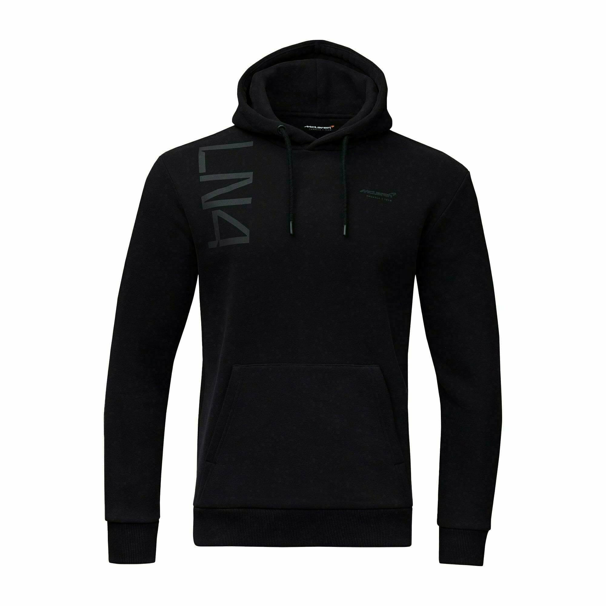 Castore McLaren F1 Lando Norris LN4 Men's Hoodie, Black Storm Gray ...