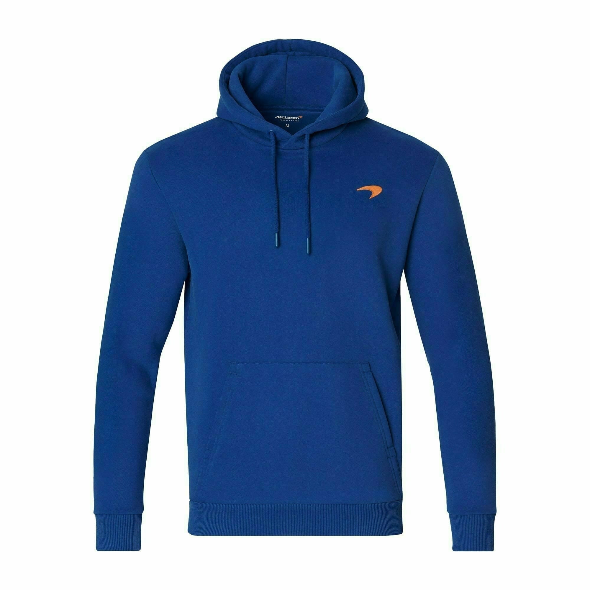 McLaren F1 Men's Small Speedmark Logo Hoodie -White/Vega Blue/Phantom ...