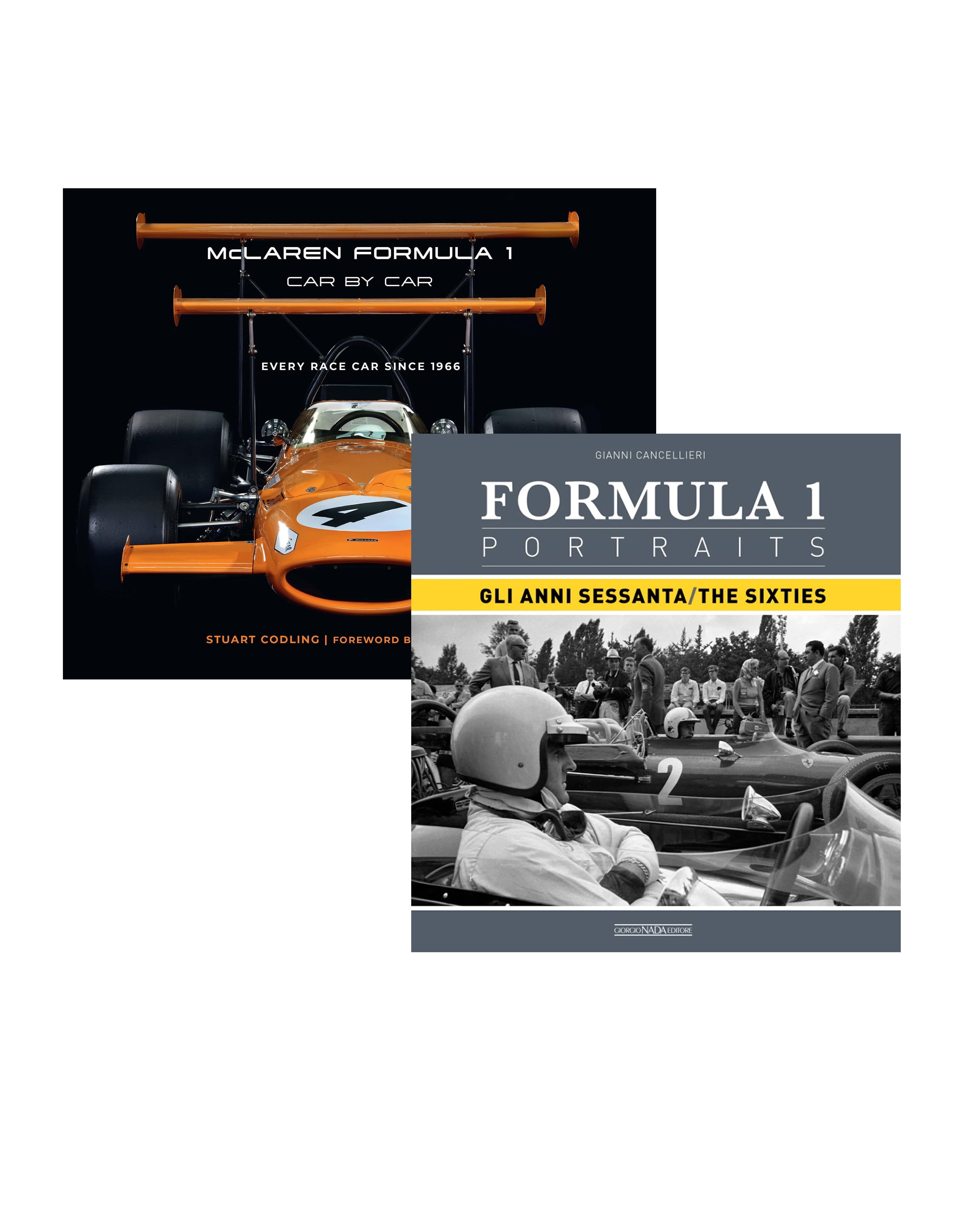 McLaren Formula 1 Car by Car & Formula 1 Portraits 2 Book Set - Walmart.com