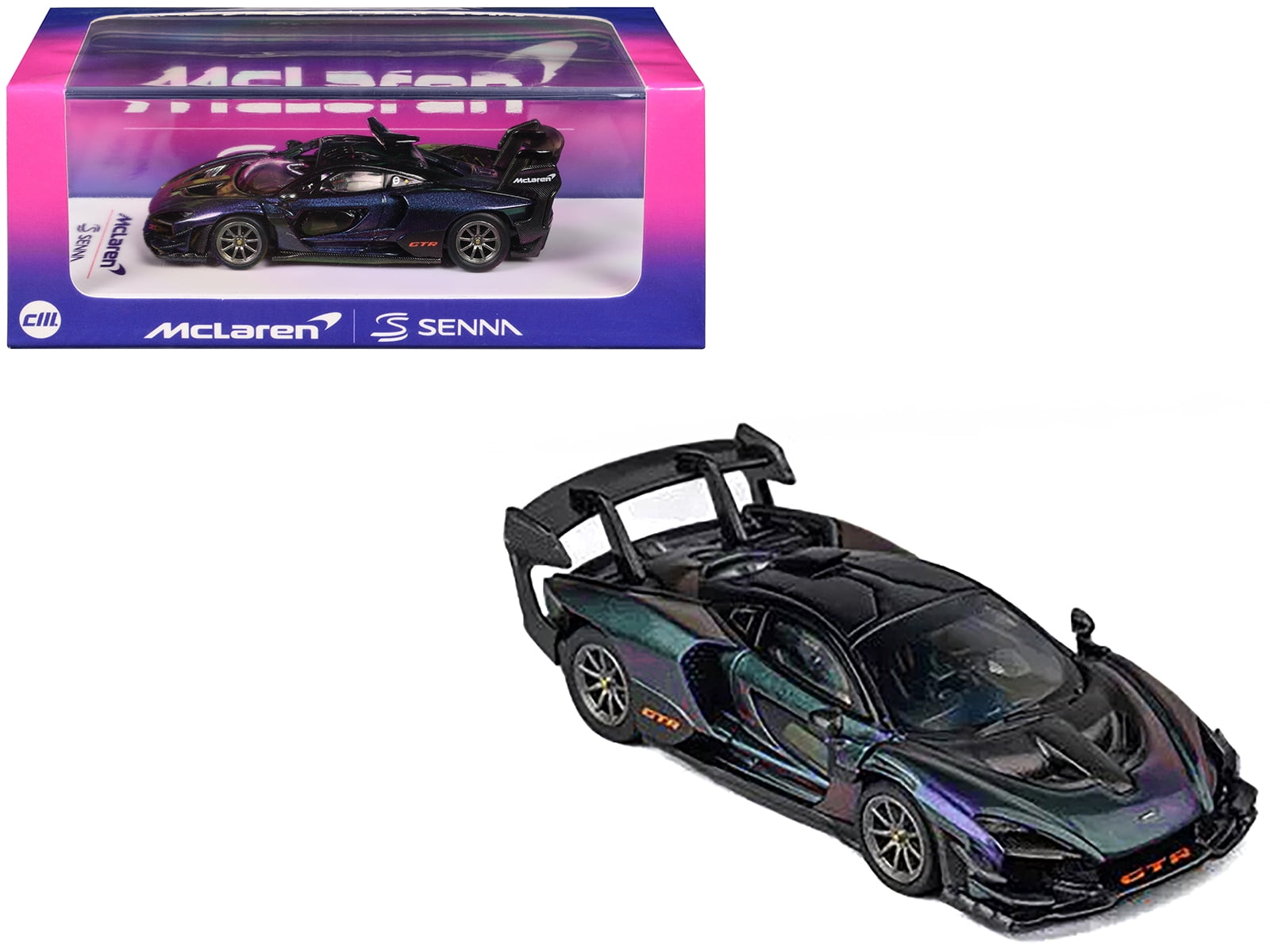 McLaren Senna GTR Purple Chameleon Metallic "Hong Kong Toy Car Salon ...