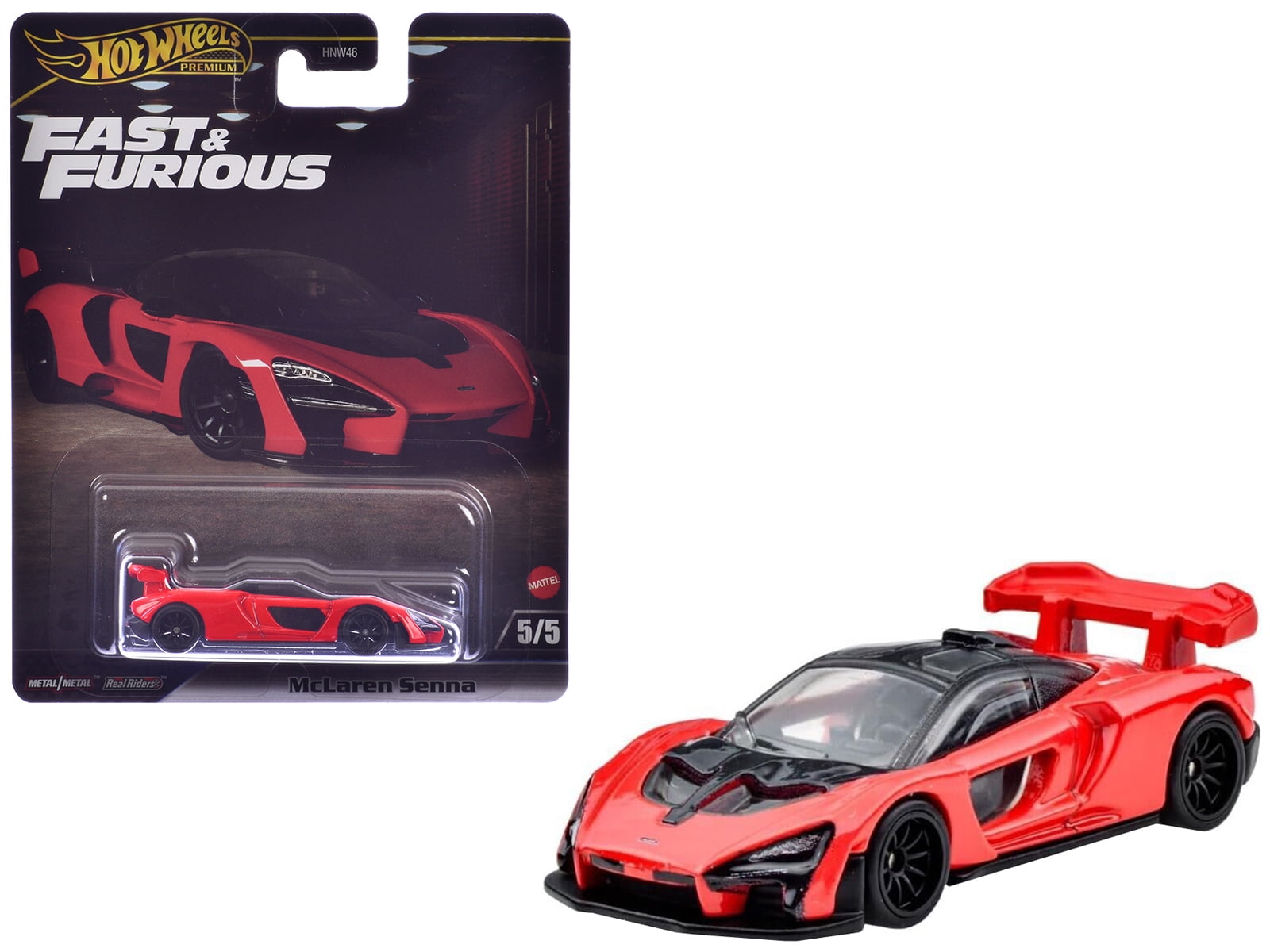 McLaren Senna Red "Fast X" (2023) Movie "Fast & Furious" Series Diecast ...
