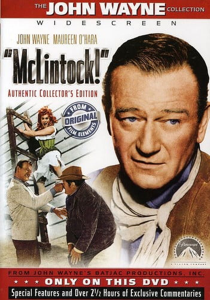 McLintock! (DVD), Paramount, Western - Walmart.com