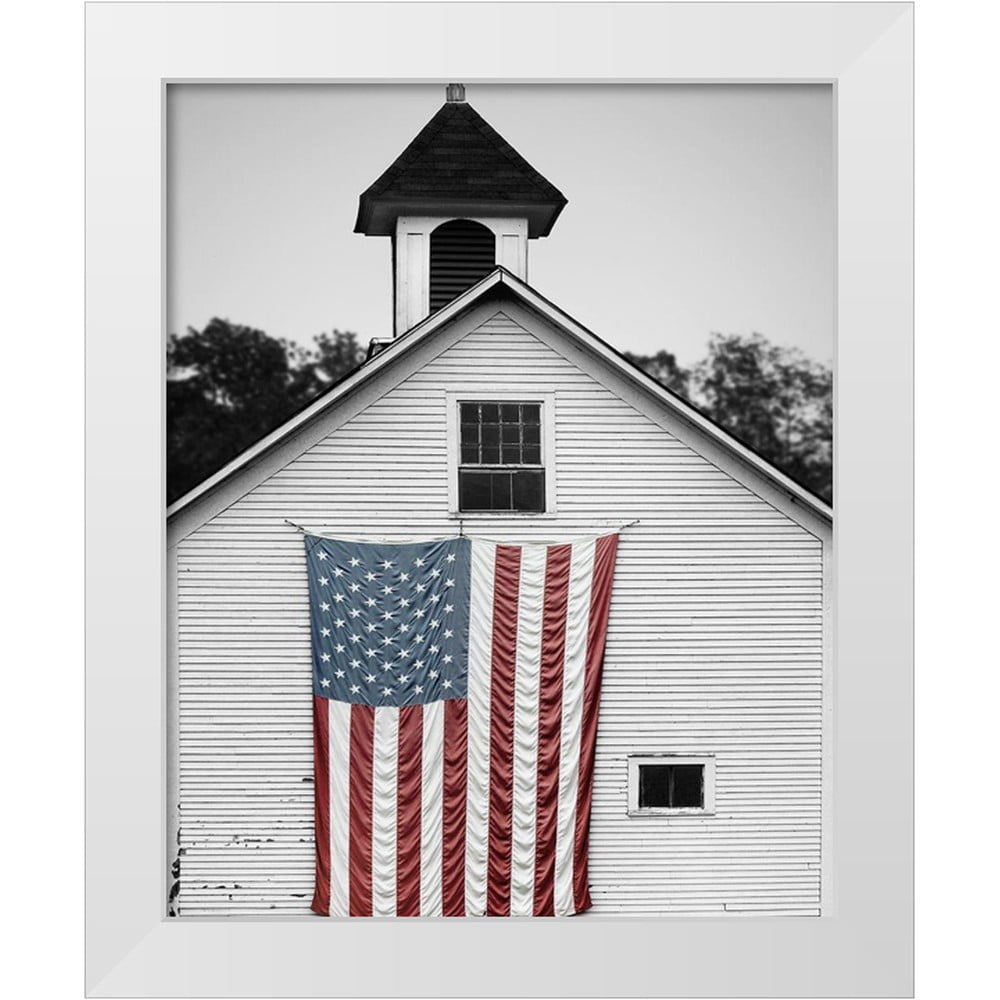 McLoughlin, James 15x18 White Modern Wood Framed Museum Art Print ...