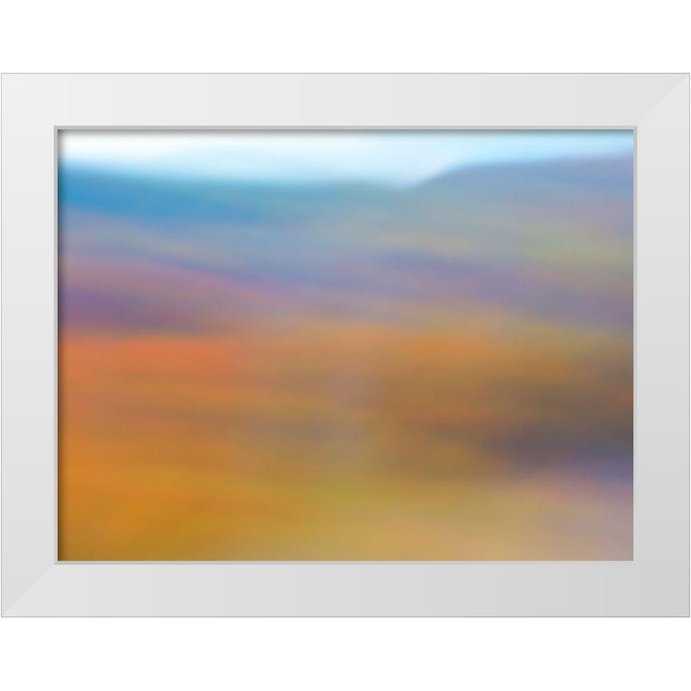 McLoughlin, James 24x19 White Modern Wood Framed Museum Art Print ...