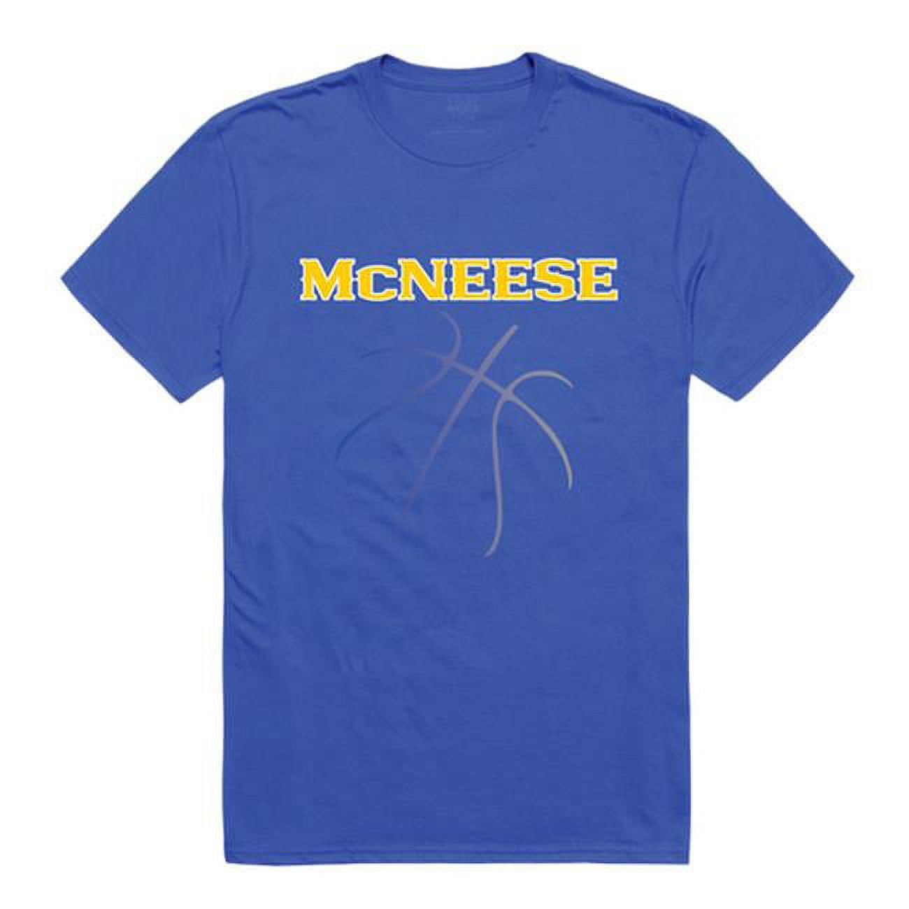 McNeese State University Men Basketball T-Shirt, Royal - Large ...