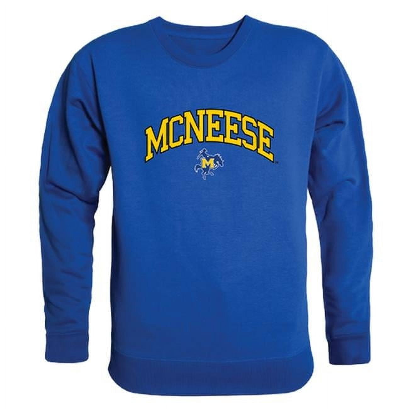 McNeese State University Men Campus Crewneck Sweatshirt, Royal - Extra ...