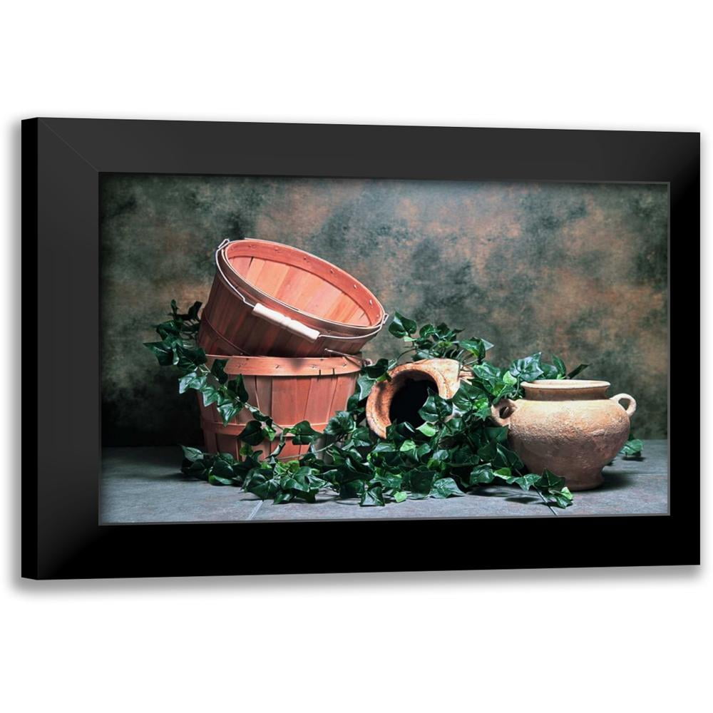 McNemar, C. Thomas 24x17 Black Modern Framed Museum Art Print Titled - Pottery with Ivy II ...
