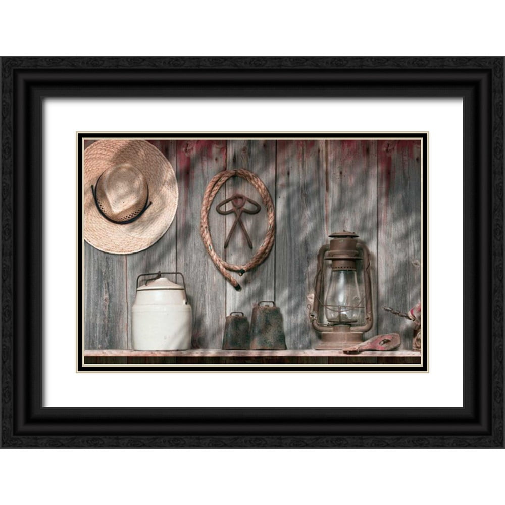 McNemar, C. Thomas 32x23 Black Ornate Wood Framed with Double Matting Museum Art Print Titled ...