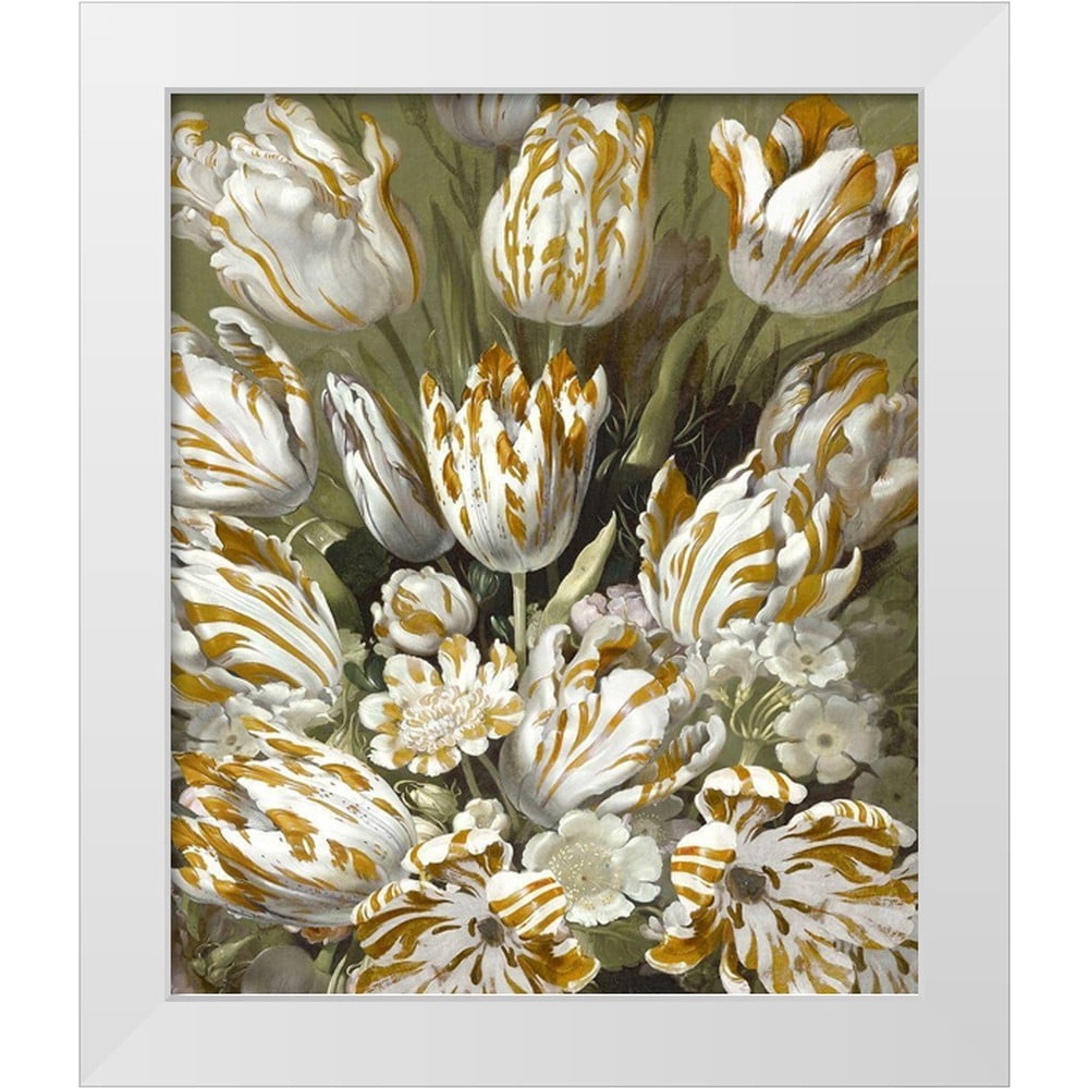 McQueen, Angela 20x23 White Modern Wood Framed Museum Art Print Titled ...