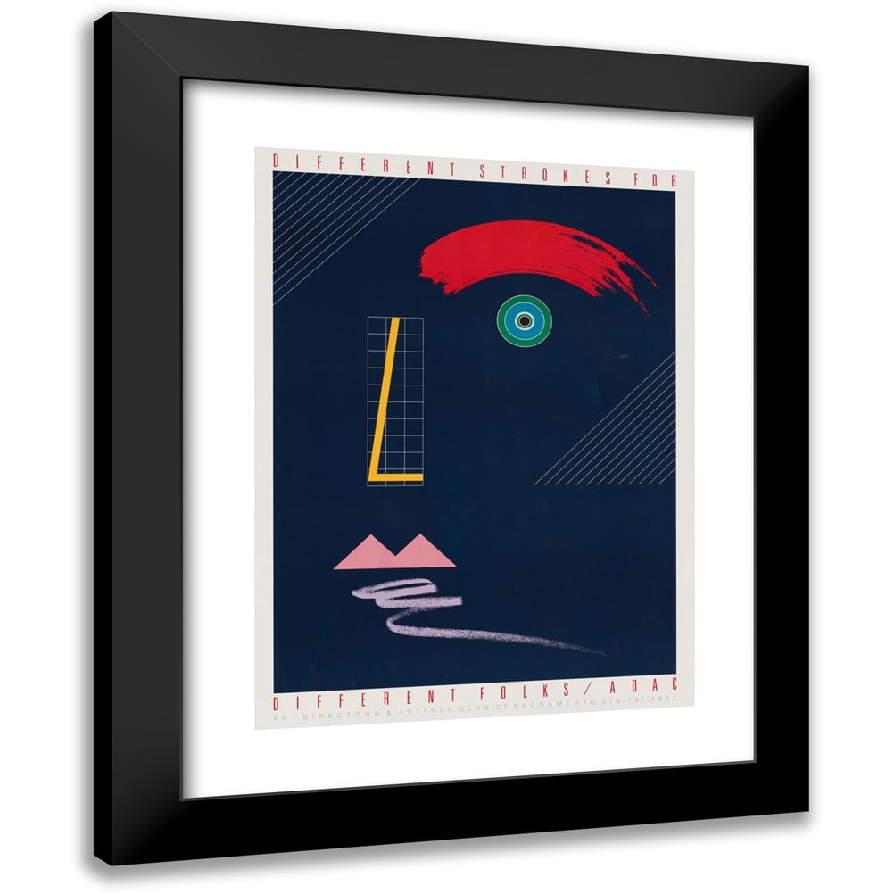 McRay Magleby 14x18 Black Modern Framed Museum Art Print Titled ...