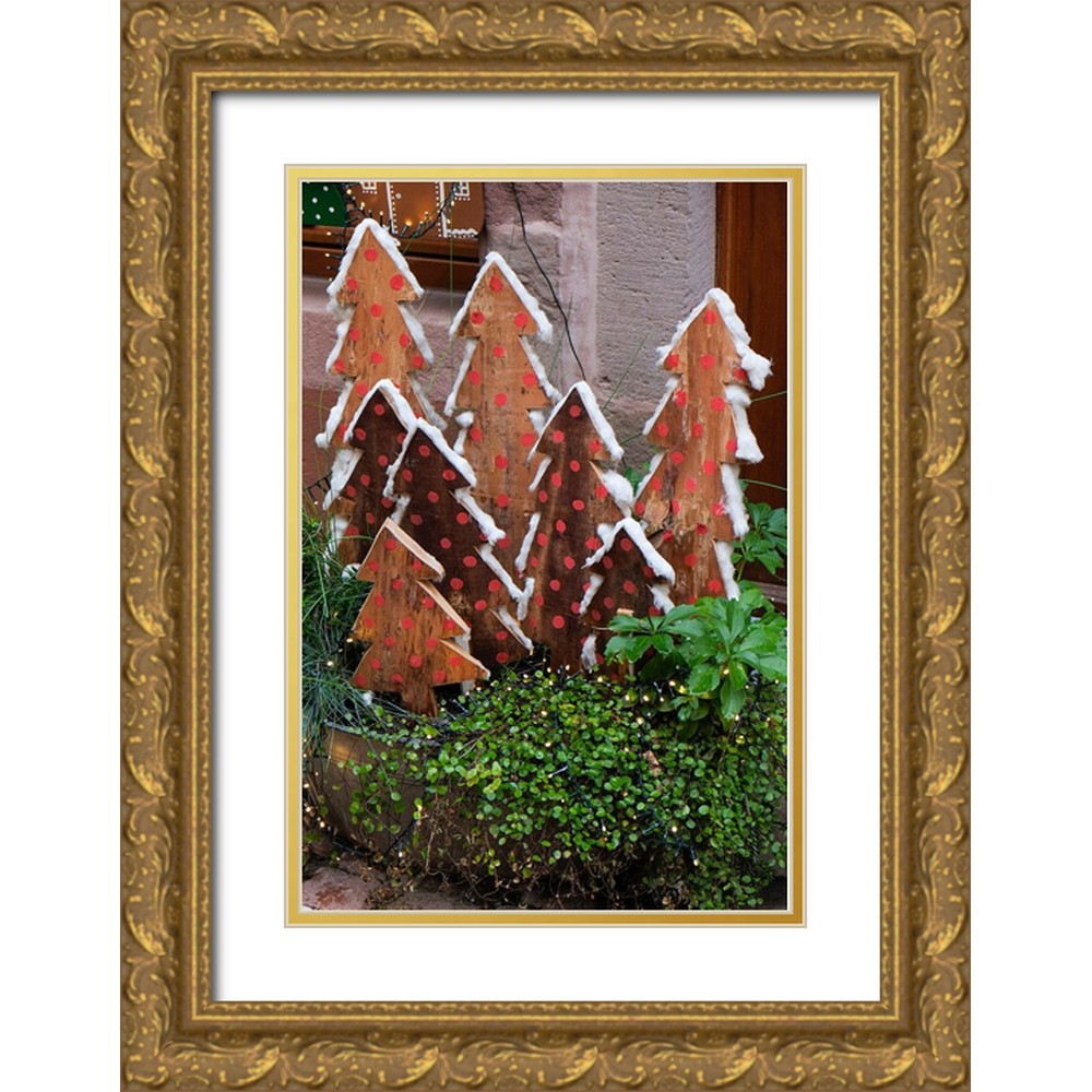 McRoberts, Julien 17x24 Gold Ornate Wood Framed with Double Matting ...
